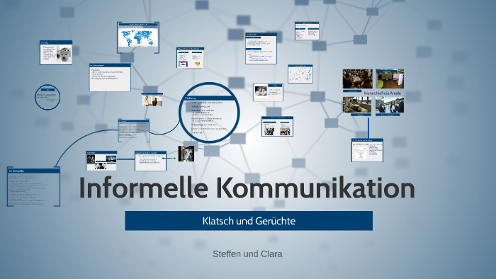 Informelle Kommunikation by Clara Reimann on Prezi