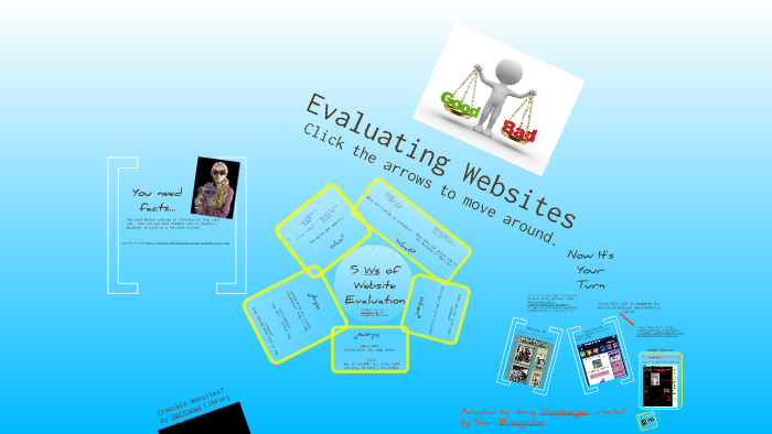 The 5 W's of Website Evaluation by J Sto on Prezi