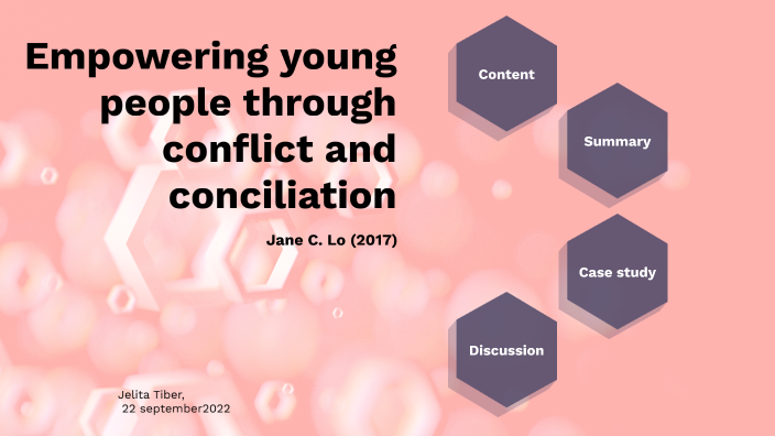 Empowering young people through conflict and conciliation by on Prezi