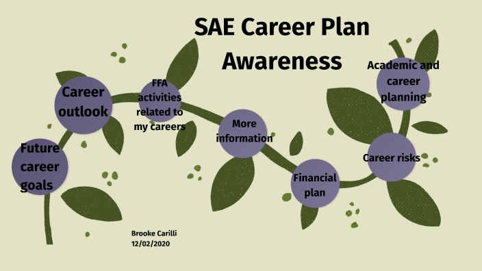 Career Plan SAE Awareness by Brooke Carilli on Prezi