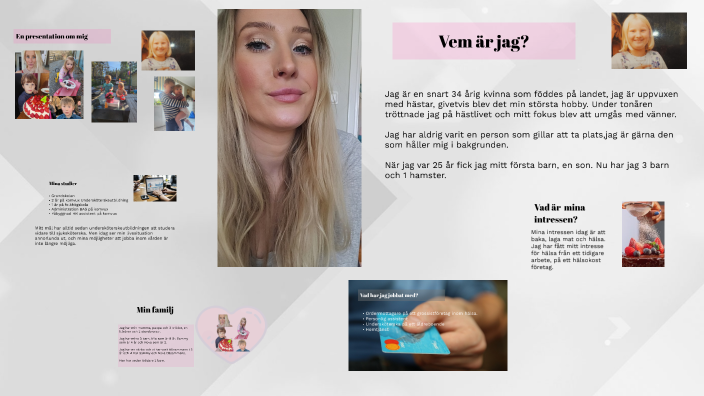 En presentation om mig själv by Kristin Wihlén Stockholm - Administrat on Prezi