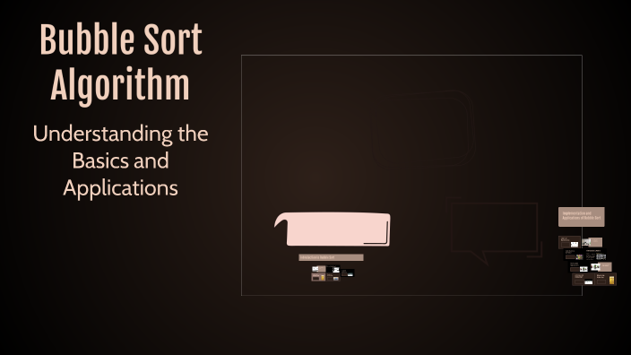 Bubble Sort Algorithm by SURAJz KUMAR on Prezi