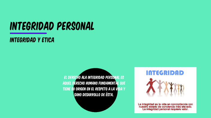 integridad personal by Anabel Martinez on Prezi