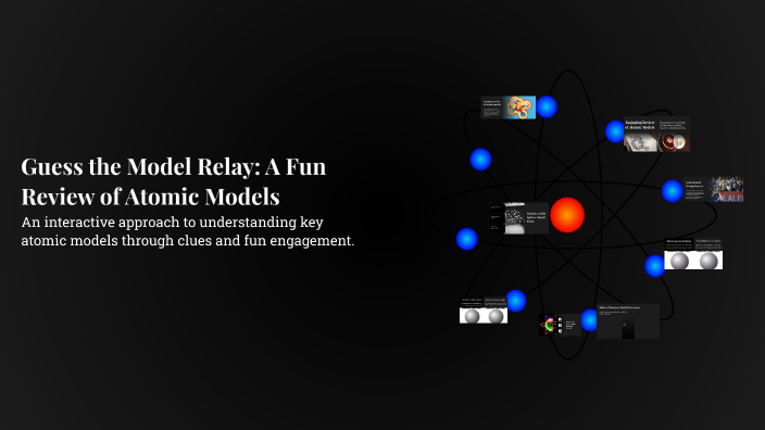 Guess the Model Relay: A Fun Review of Atomic Models by SK BARANGAY ...