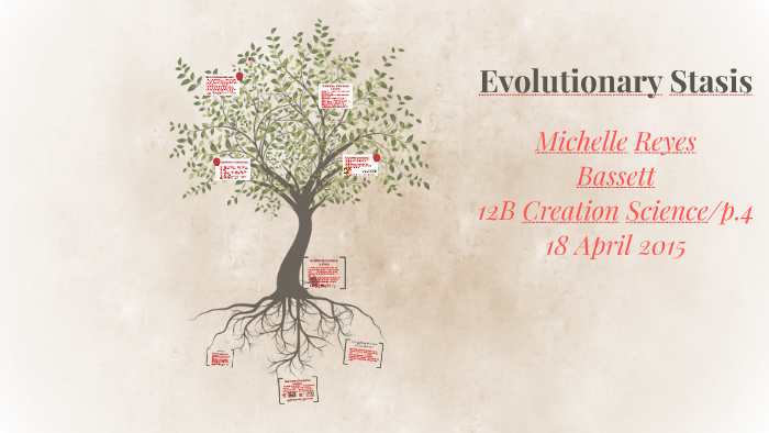 Evolutionary Stasis by Michelle Reyes on Prezi