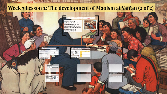 2019 Week 7 Lesson 2: The development of Maoism at Yan’an (2 of 2 by ...