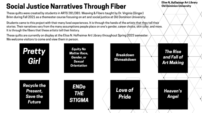 Social Justice Narratives Through Fiber by Gay Acompanado on Prezi