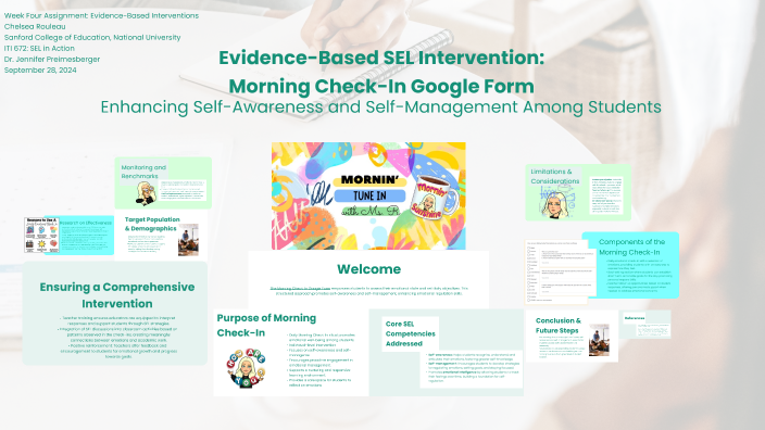 Evidence-Based SEL Intervention: Morning Check-In Google Form by ...