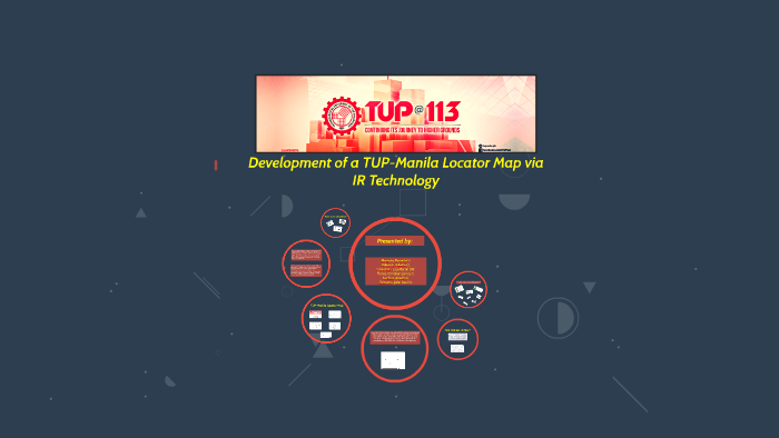 Development of a TUP-Manila Locator Map via IR Technology by christian ...