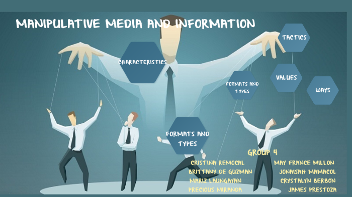 MANIPULATIVE MEDIA AND INFORMATION by cristina remocal on Prezi
