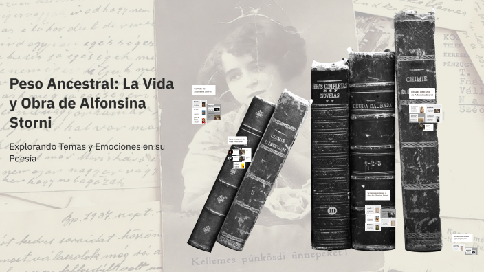 Peso Ancestral: La Vida y Obra de Alfonsina Storni by Thalia Rivera ...