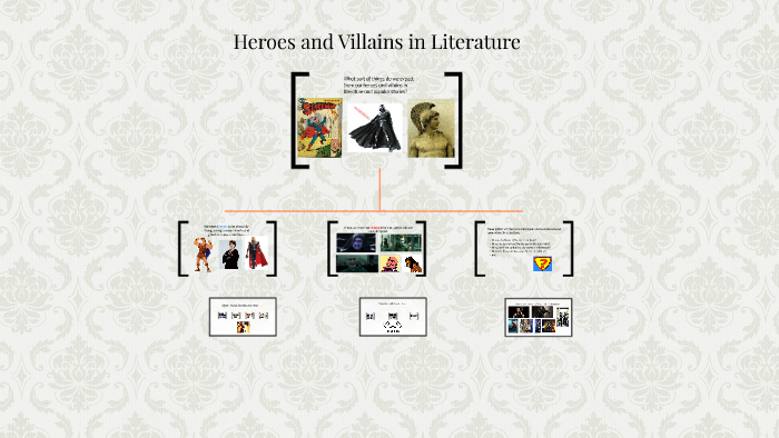Heroes and Villains in Literature by Greg Rhyno on Prezi