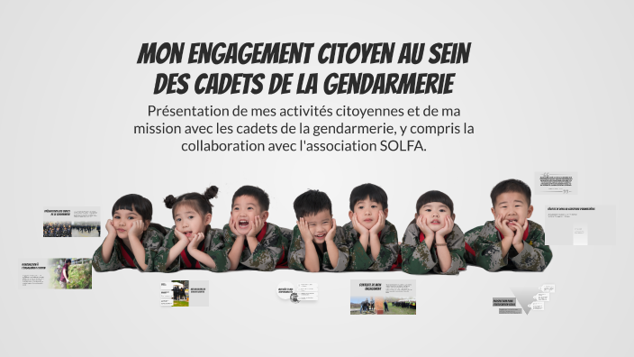 Mon Engagement Citoyen au Sein des Cadets de la Gendarmerie by serena ...