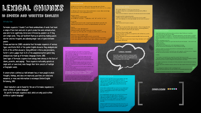 Lexical Chunks by Ann-Kathrin Latter on Prezi