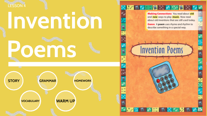 RH G1B: 14 Unit 7 Lesson 4: Invention Poems by Silasee Breath on Prezi