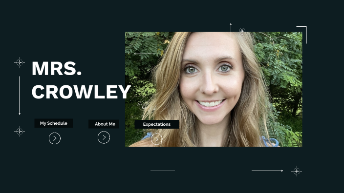 Welcome/About Me (2023-2024) by Amy Crowley on Prezi