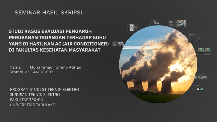 Evaluasi Pengaruh Perubahan Tegangan pada Suhu AC by Muhammad Tommy ...