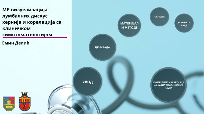 MR vizuelizacija lumbalnih diskus hernija i korelacija sa klinickom ...