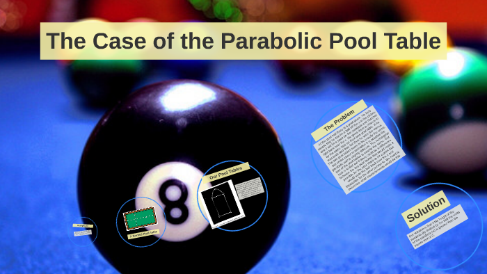 The Case of the Parabolic Pool Table by Joseph Griffen on Prezi