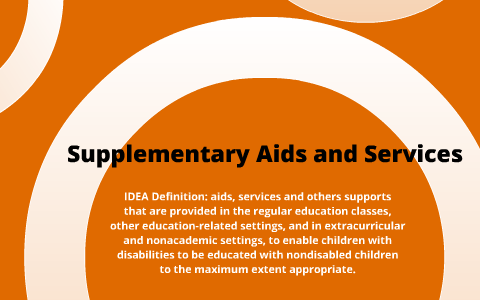 How Do Supplementary Aids and Services and Universal Design for ...