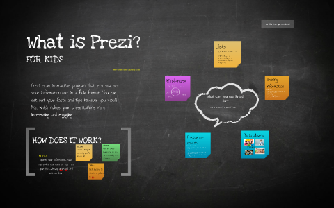 How to use Prezi, for Kids by Miss Biviano on Prezi