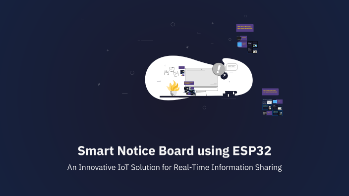 Smart Notice Board using ESP32 by Mukesh on Prezi
