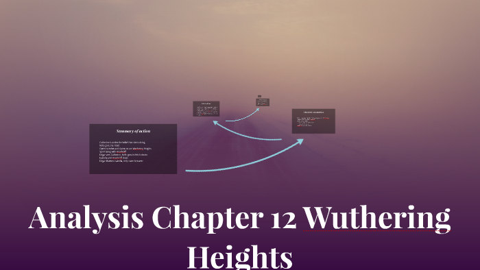 Analysis Chapter 12 Wuthering Heights by Martina Giovannelli on Prezi