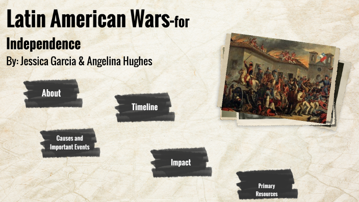 Latin American Wars for Independence by Angelina Hughes on Prezi