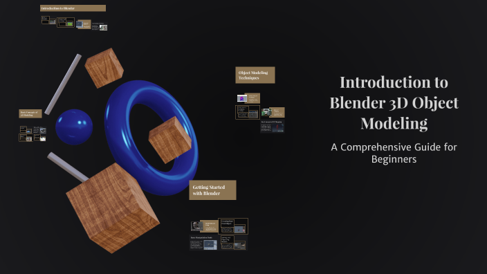 Introduction to Blender 3D Object Modeling by Dr Azimirad Office on Prezi