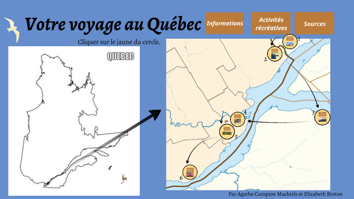 Voyage au quebec by Agathe C on Prezi