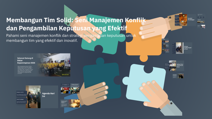 Membangun Tim Solid: Seni Manajemen Konflik dan Pengambilan Keputusan ...