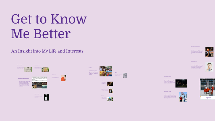 Get to Know Me Better by Ragnhildur Gottskálksdóttir on Prezi