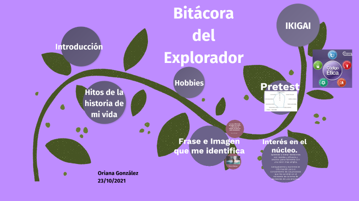 Bitácora del explorador by Oriana González on Prezi
