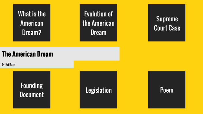 The American Dream - History Project by Neil Patel on Prezi