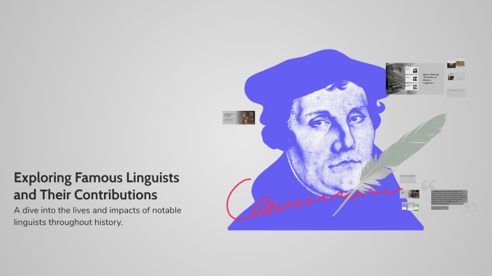 Exploring Famous Linguists and Their Contributions by Otaqulova ...