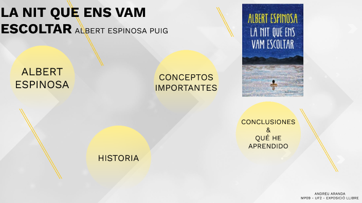 LA NIT QUE ENS VAM ESCOLTAR by Andreu Aranda on Prezi