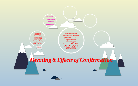 Meaning & Effects of Confirmation by Jobien Calibo on Prezi