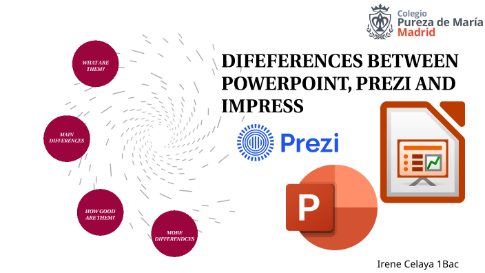differences between prezi powerpoint and impress by Irene CELAYA ...