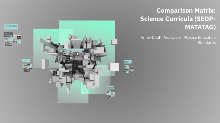 Comparison Matrix: Science Curricula (SEDP-MATATAG) by sherlyn jean ...