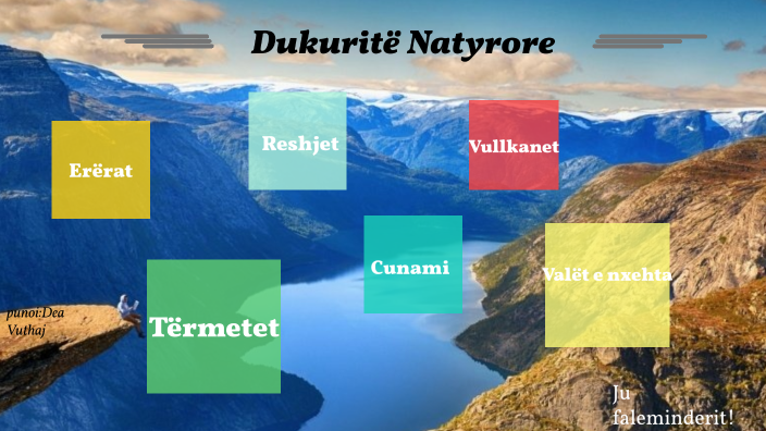 Dukurite Natyrore by Dea Vuthaj on Prezi