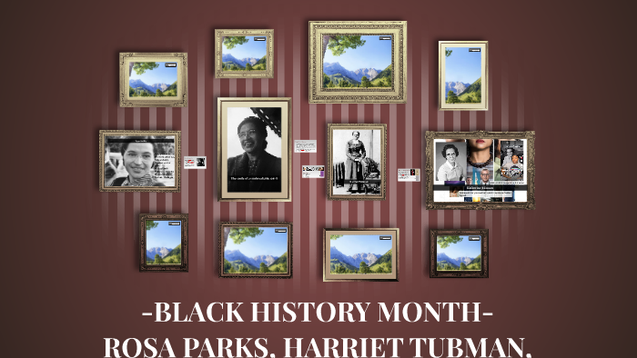 BLACK HISTORY MONTH-ROSA PARKS, HARRIET TUBMAN, KATHERINE JO by xavier ...