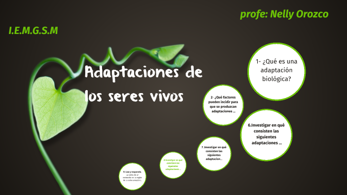Adaptaciones biologicas by NELLY YANETH OROZCO BARRIOS on Prezi