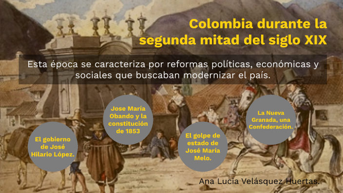 Colombia Durante La Segunda Mitad del Siglo XIX by Ana Lucia Velasquez Huertas on Prezi