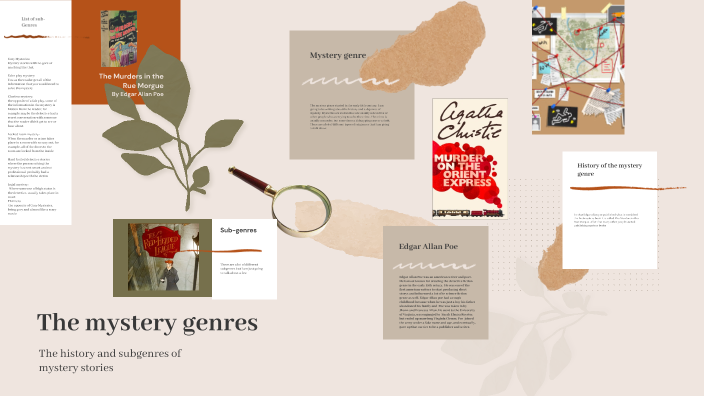 Mystery genre by Harper Mendes on Prezi