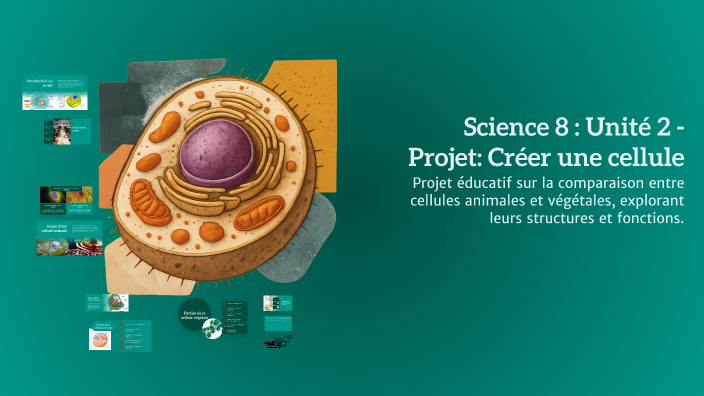 Science 8 : Unité 2 - Projet: Créer une cellule by ilyas saadouni on Prezi