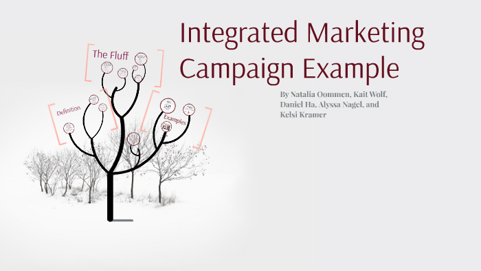 Integrated Marketing Campaign Example by Natalia Oommen on Prezi