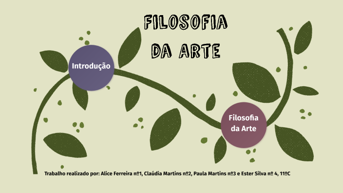 Filosofia da arte by Paula Martins on Prezi
