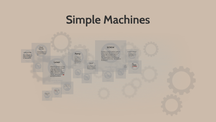 Simple Machines by jackson streader on Prezi