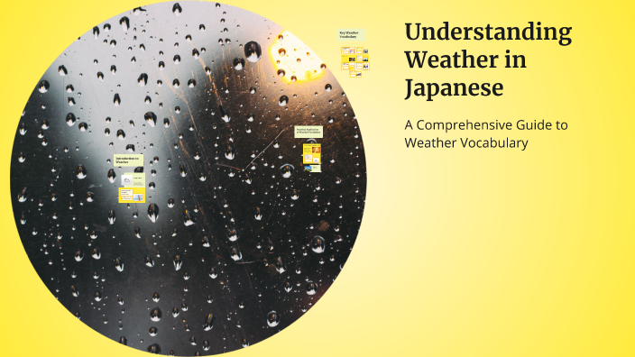 Understanding Weather in Japanese by Trinity Z on Prezi