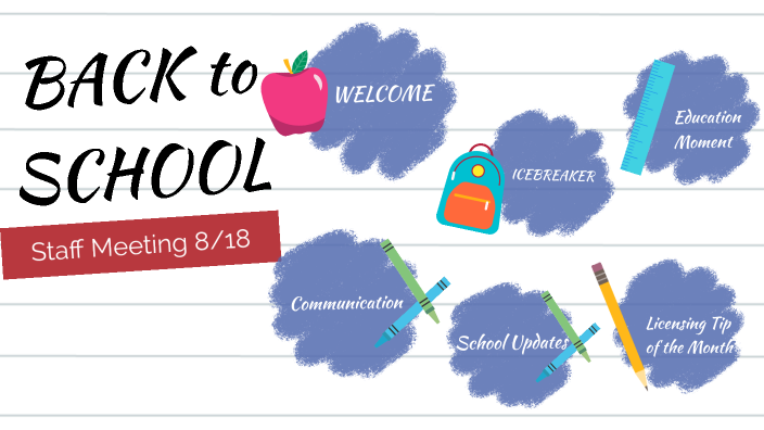 Back to School Staff Meeting by Brittani Daniels on Prezi